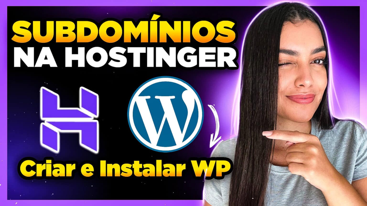 Como Criar SUBDOMÍNIO NA HOSTINGER e Instalar WordPress [+ Quando usar cada tipo de subdomínio ...
